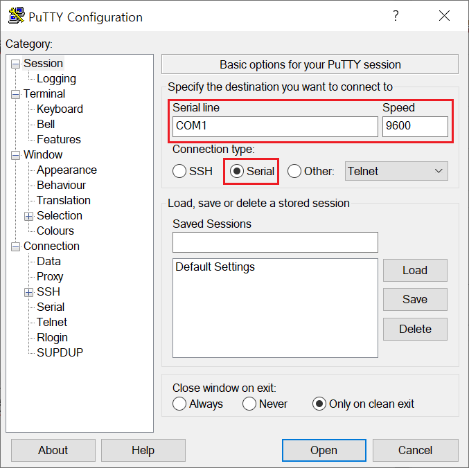 Putty 다운로드 ssh 접속 - 새 블로그